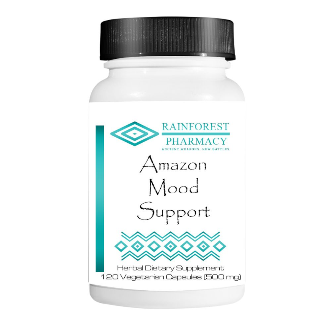 Rainforest Pharmacy Amazon Mood Support 500 mg - 120 Vegetarian ...