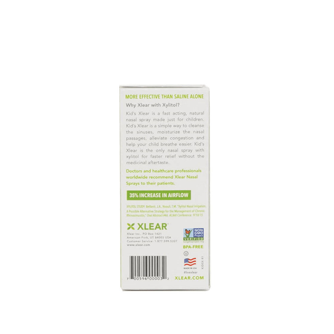 Xlear Kids's Xylitol and Saline Nasal Spray - .75 fl oz. | RIH/HAIOTB ...